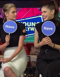 Watch S01 E07 - Kate Upton & Alexandra Daddario: Never Have I Ever ...